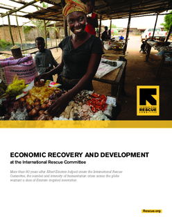 Economic recovery and development at the International Rescue Committee ...