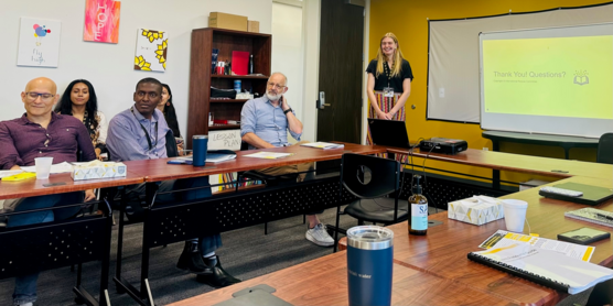 The Executive Leadership Team visits the IRC in Denver to learn about ...