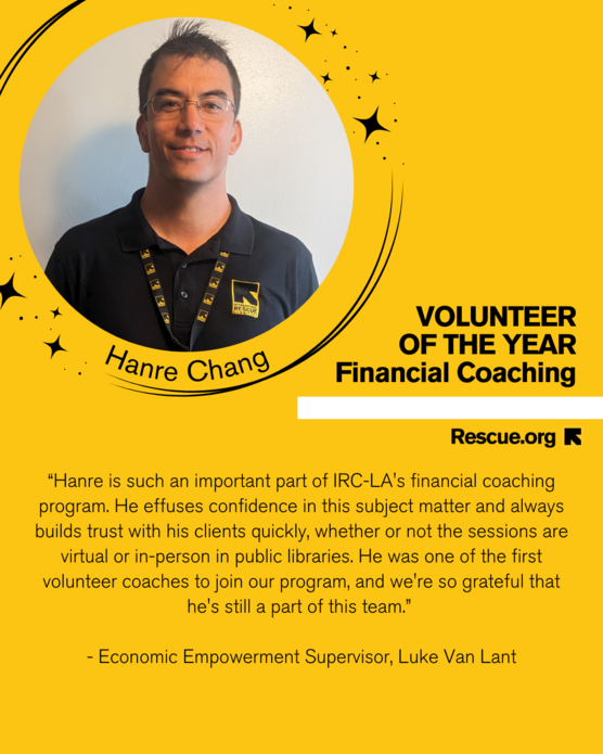 Meet our 2023 "Volunteers of the Year" | The IRC