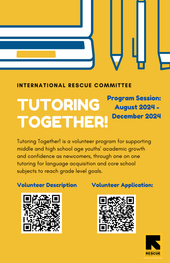Program Spotlight: Tutoring Together | The IRC