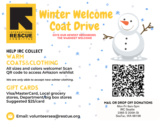 Winter Welcome is Back for 2024-2025! | The IRC