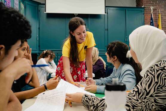 From the classroom to a career: mentors inspire young newcomers to ...
