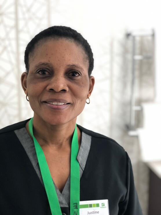 Justine gets promoted! | International Rescue Committee (IRC)