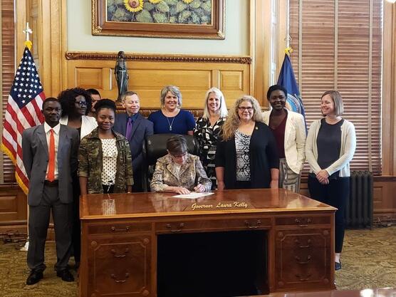 Kansas Governor Kelly proclaims June 20th World Refugee Day | The IRC