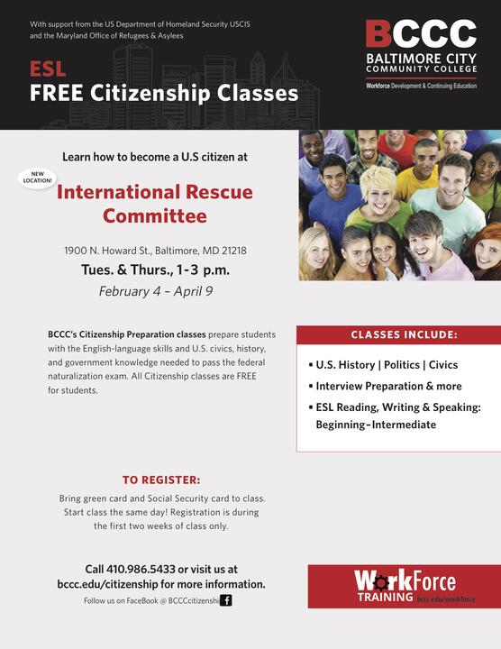 Citizenship classes at the IRC | The IRC
