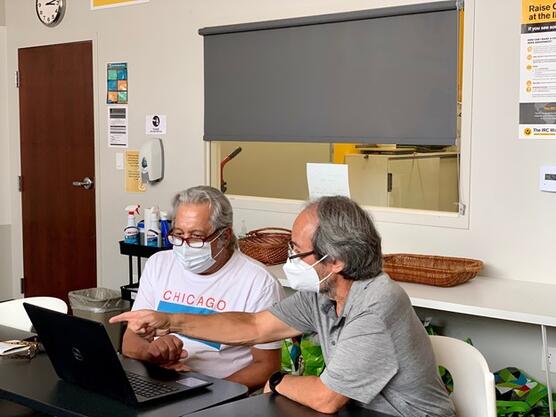 Digital Inclusion supports refugee family success | The IRC