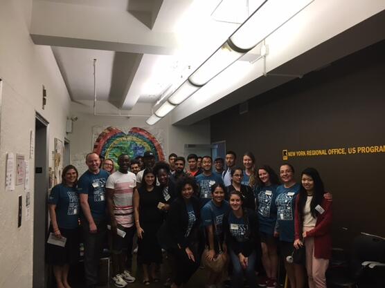 Bloomberg Employees Lead a Job Readiness Workshop | The IRC