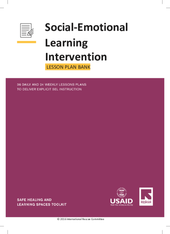 Social-Emotional Learning (SEL) Lesson Plan Bank | The IRC