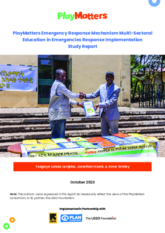 Multi-Sectoral Education in Emergency Response Implementation ...