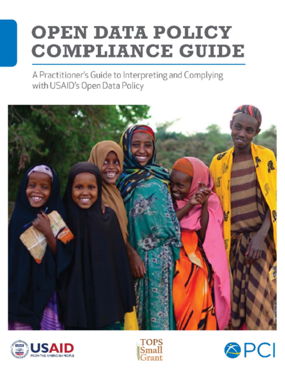 USAID open data policy compliance guidance (developed by Project ...