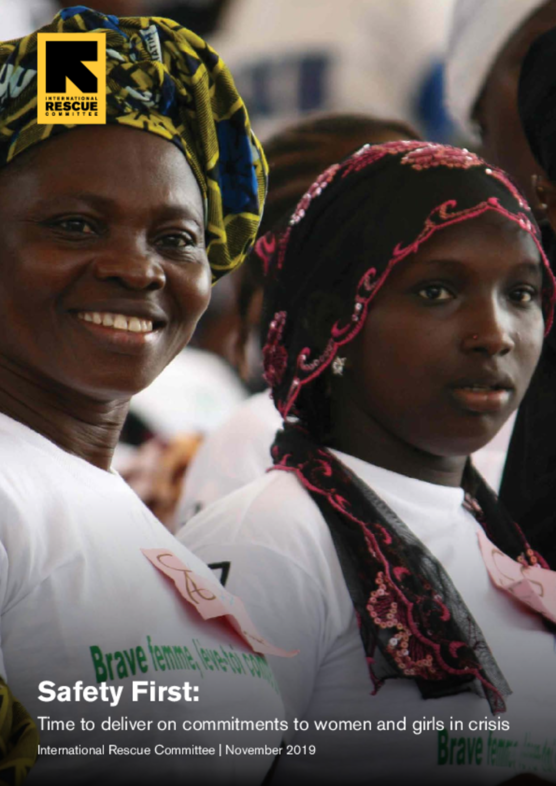 Safety First: Time to deliver on commitments to women and girls in ...