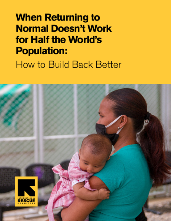 When Returning to Normal Doesn’t Work for Half the World’s Population ...