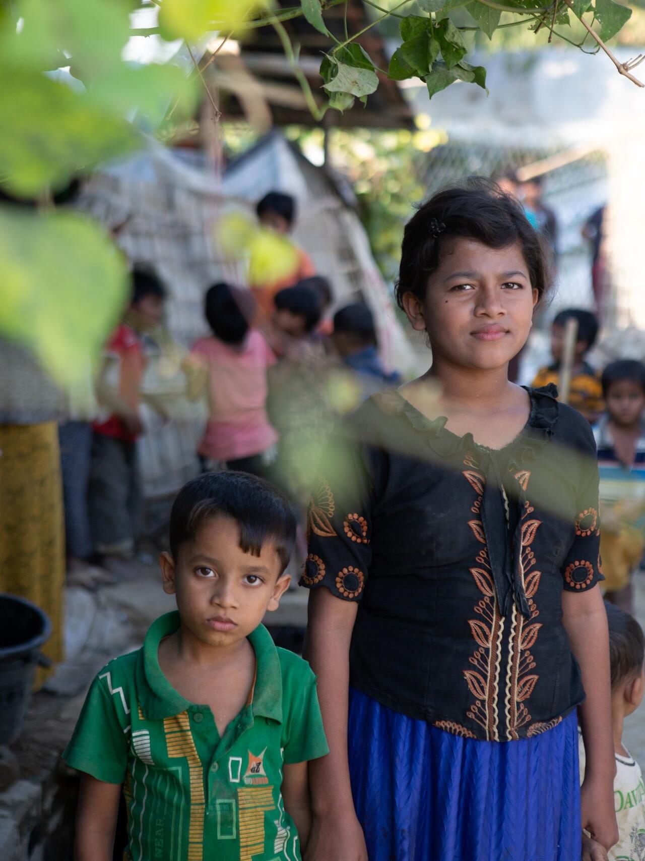 Rohingya girls are keeping up traditional make-up after fleeing Myanmar ...