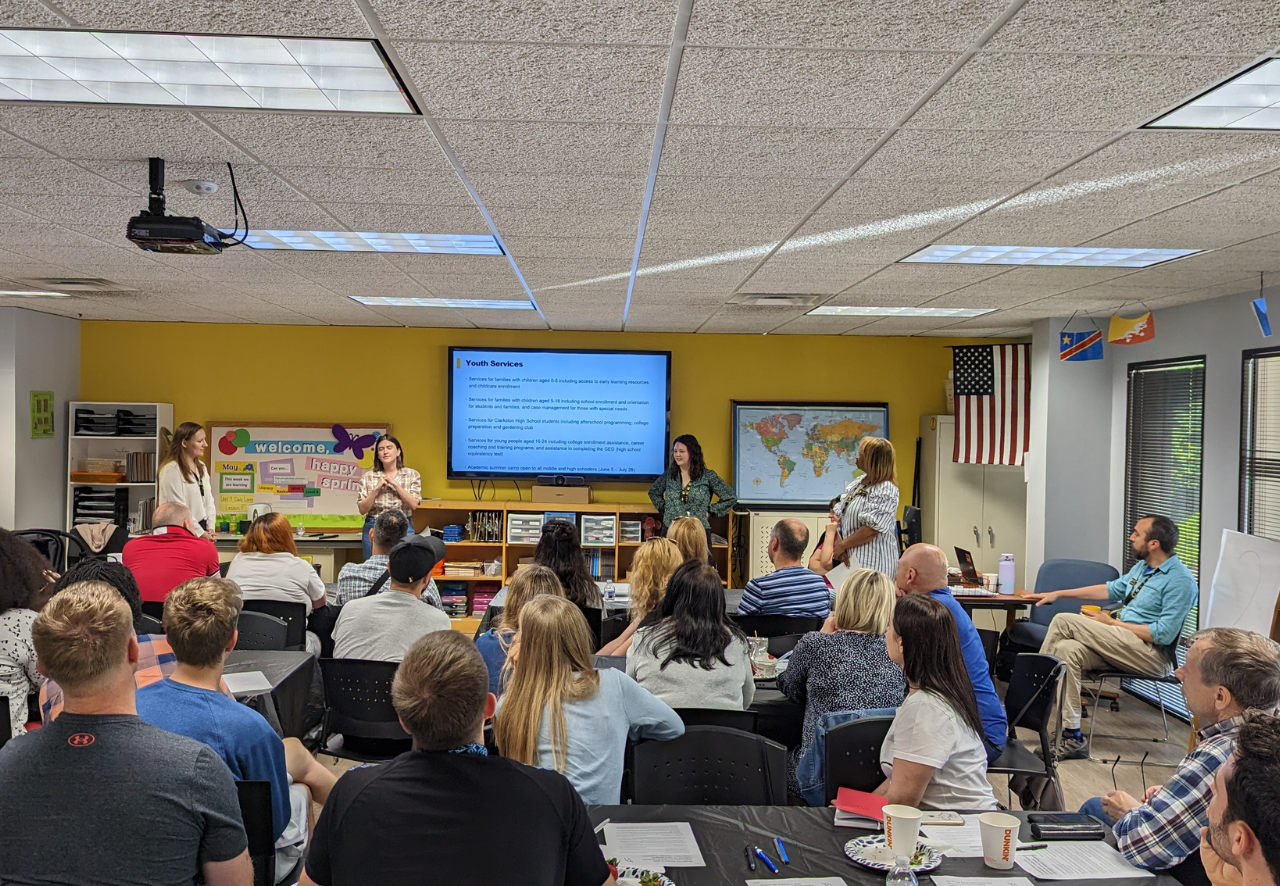 The IRC in Atlanta hosts workshop for Ukrainian refugees | The IRC