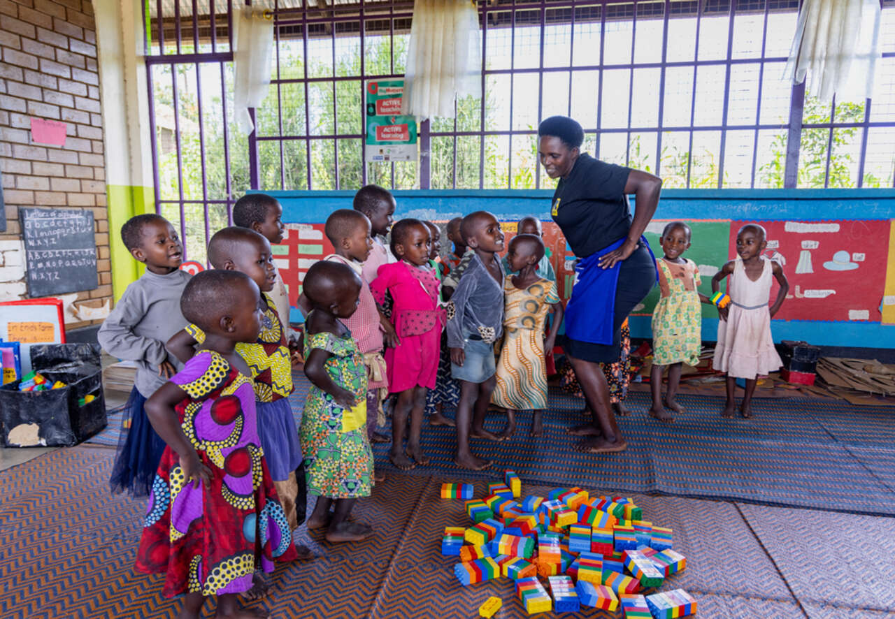 Learning Through Play with LEGO® Bricks in Uganda | The IRC