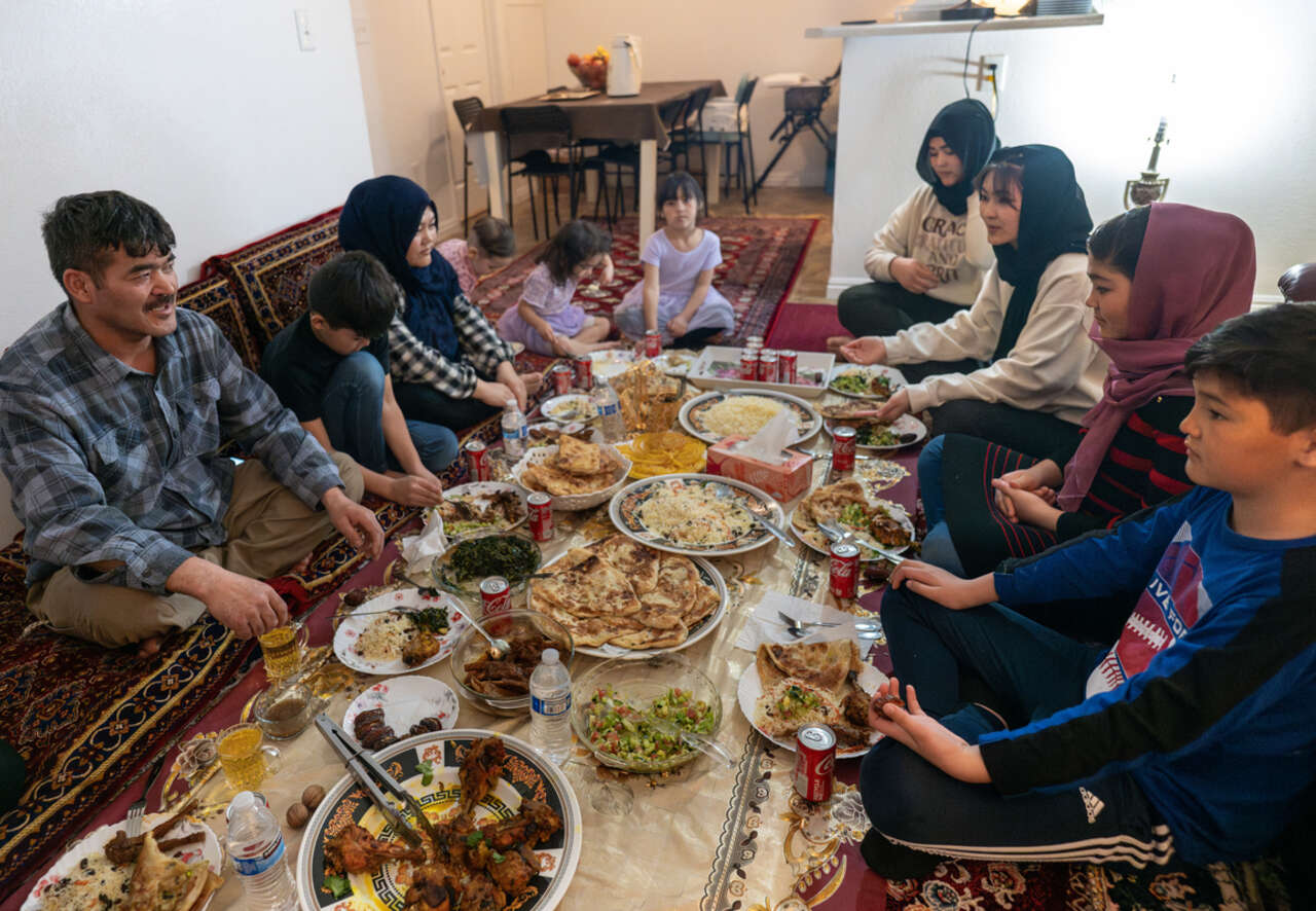 An Afghan family’s first Ramadan together after two years apart | The IRC