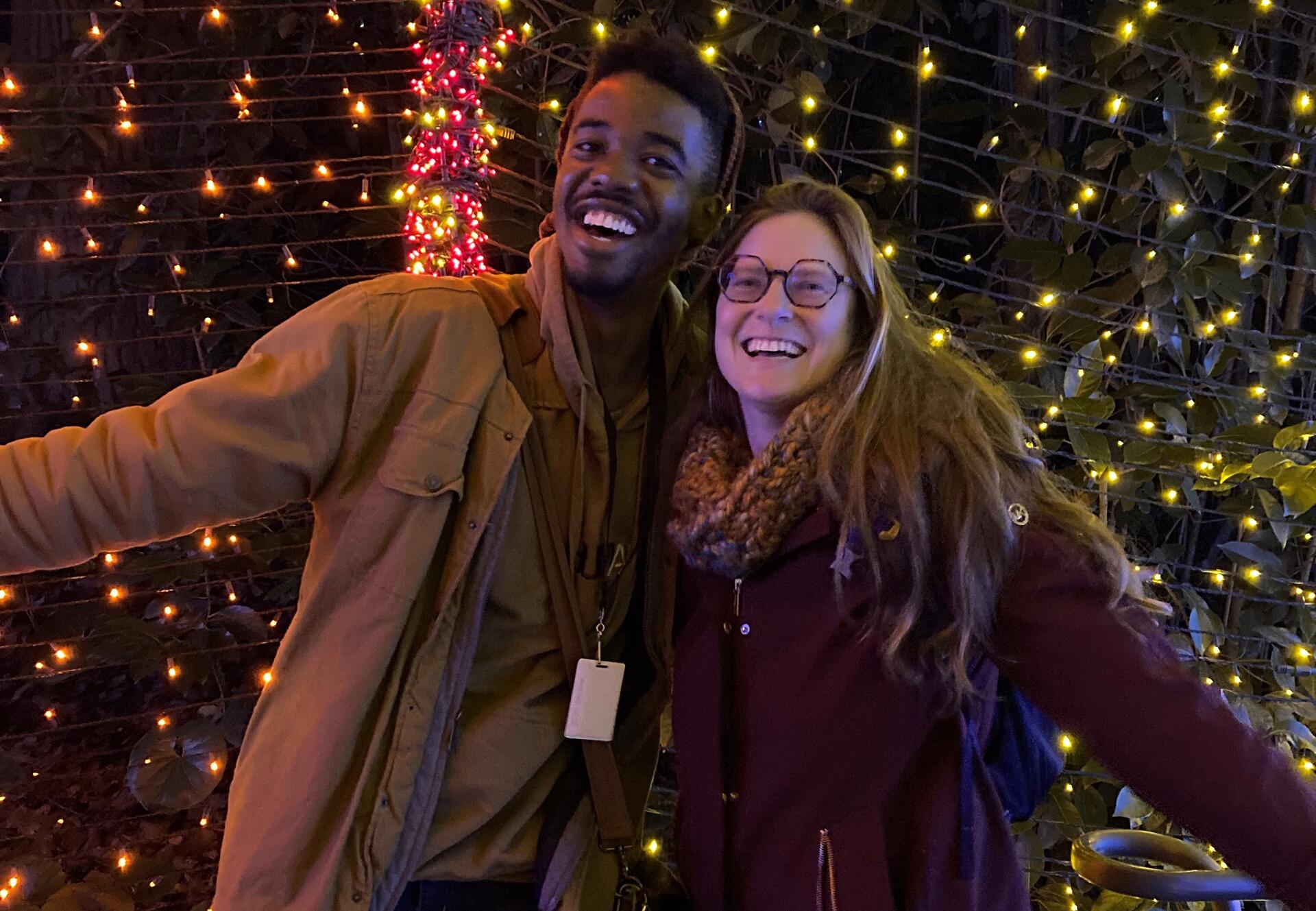 Holiday Lights: Youth Futures students experience Atlanta Botanical ...