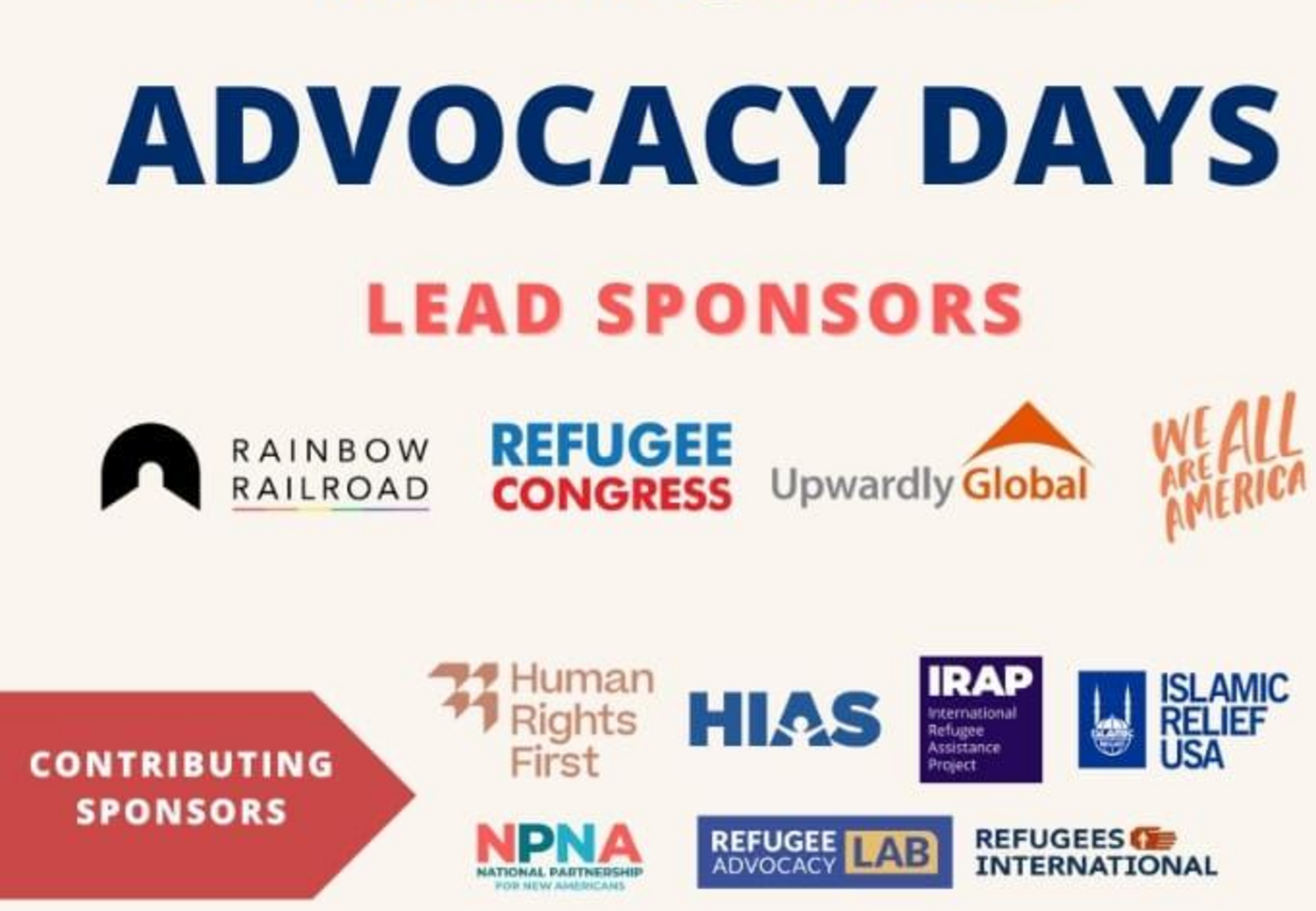 National Advocacy Days Refugee Council | The IRC