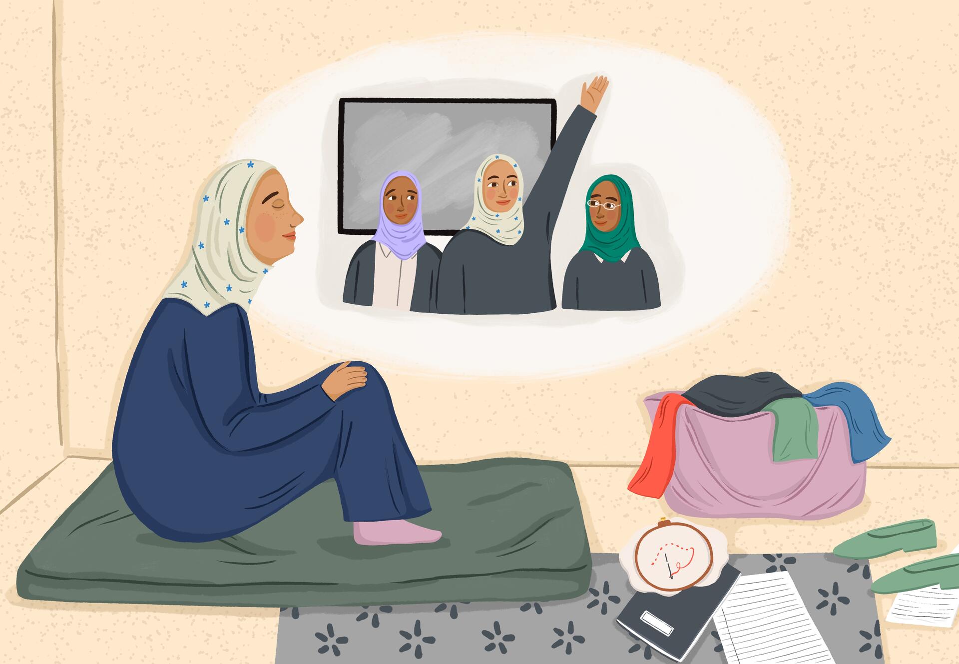 A big sister’s love: one Syrian girl’s story from Idlib | The IRC