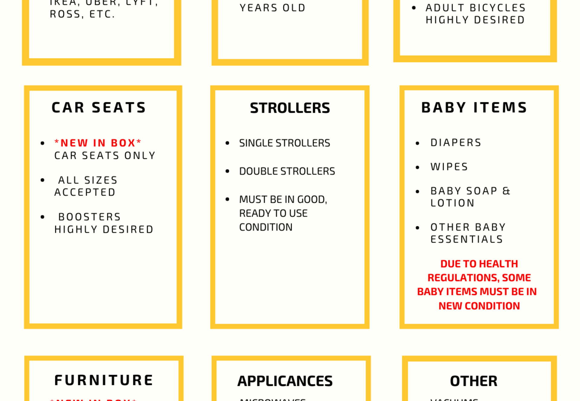 In-Kind Donations at the IRC in San Jose | International Rescue ...