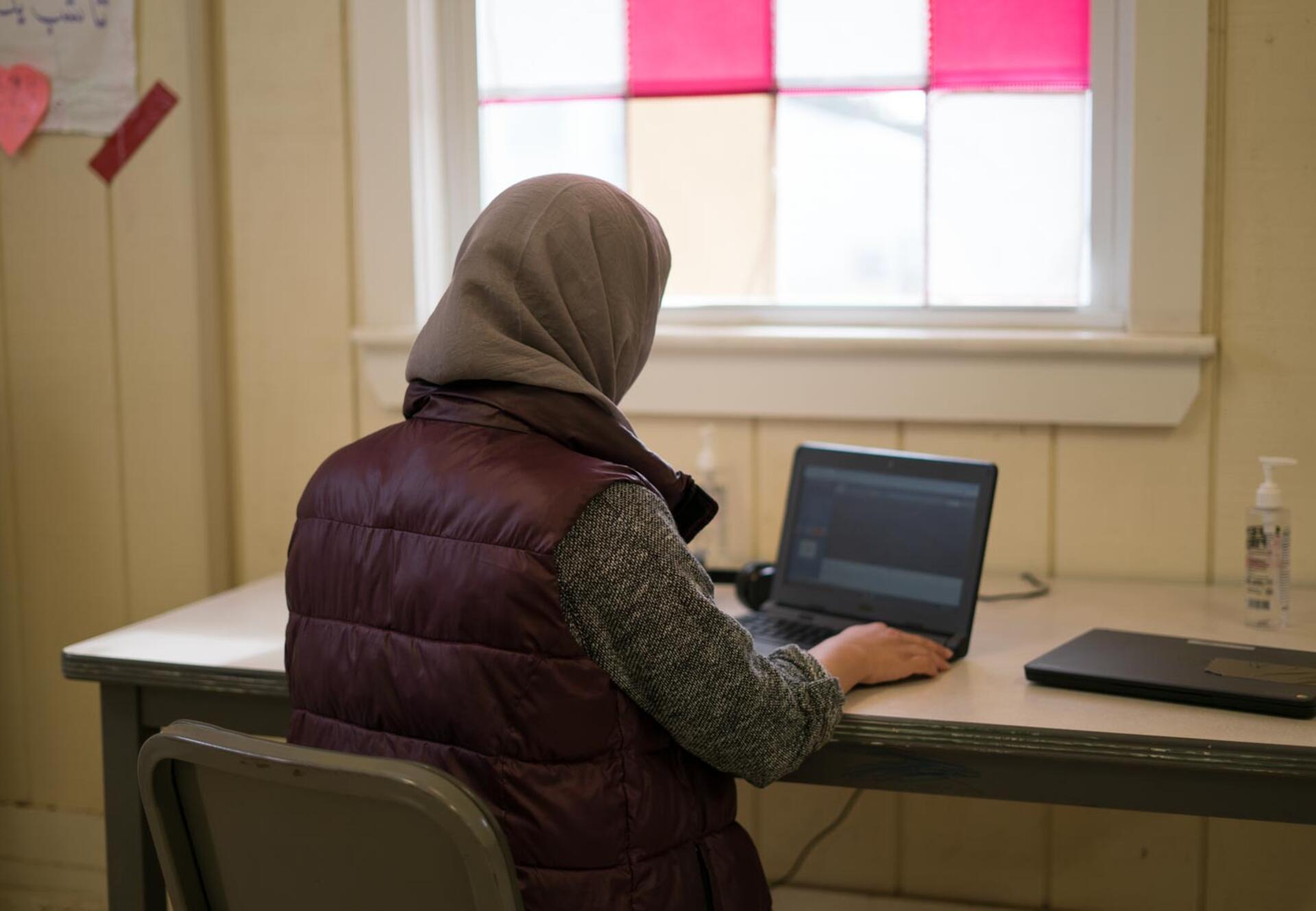 A young Afghan computer programmer builds her new life | The IRC