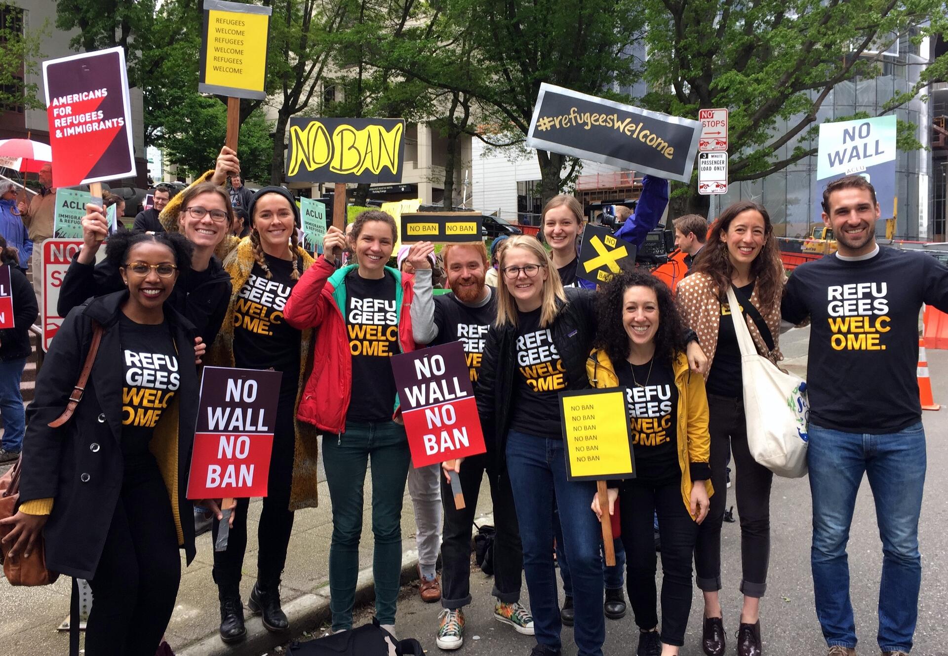 IRC Supporters Rally for Refugees and Immigrants | International Rescue ...