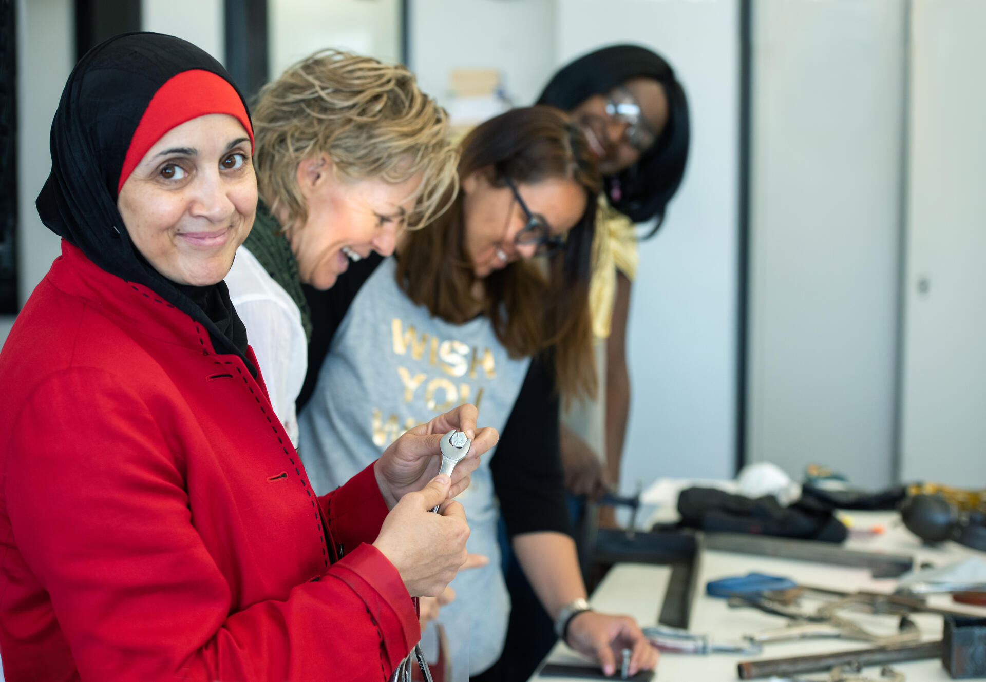 Women at Work: IRC Manufacturing Works Career Course | The IRC