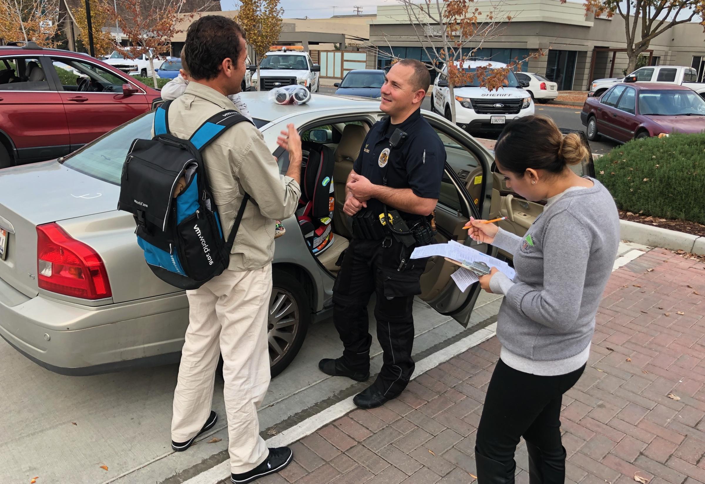 Refugee families receive boost from car seat donations | International ...