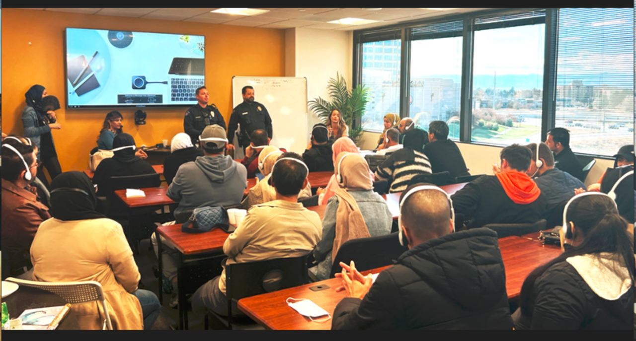 Aurora Police joins the IRC in Denver’s Cultural Orientation | The IRC