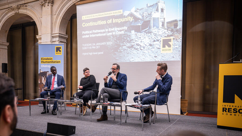 Einstein Humanitarian Dialog | International Rescue Committee (IRC)