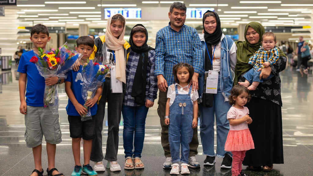 How one Afghan family was reunited in the U.S. after two years apart ...