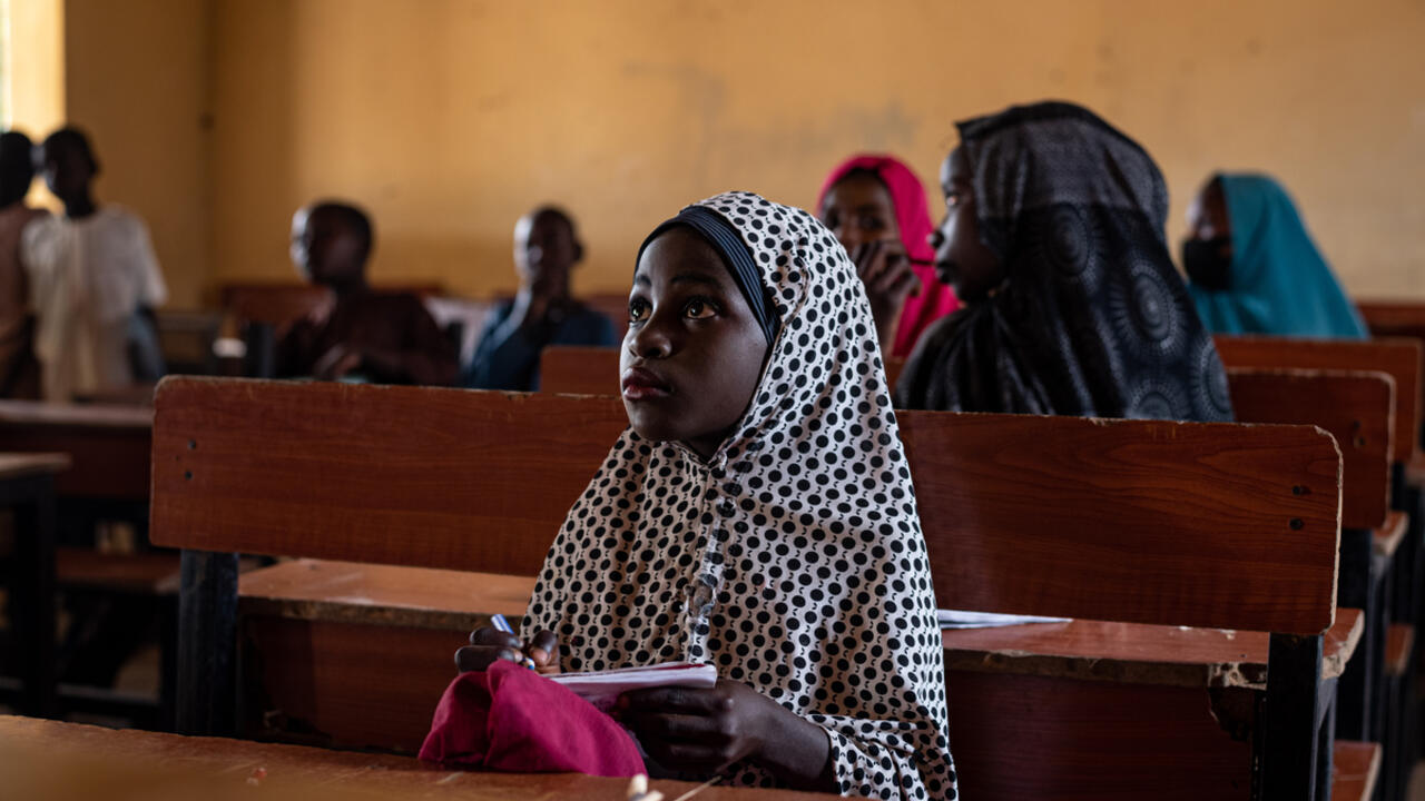 After missing years of school due to conflict, 8-year-old Fatima is ...