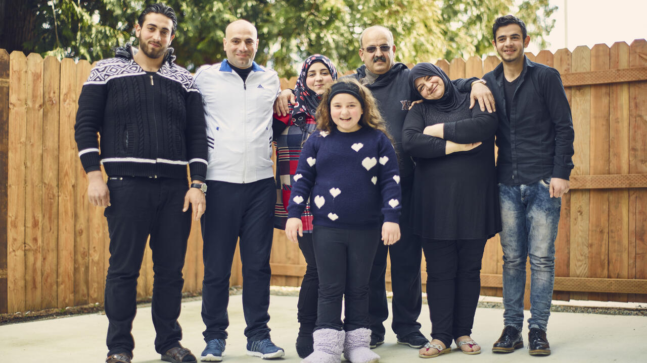 After first travel ban, Syrian family relieved to be reunited in "the ...