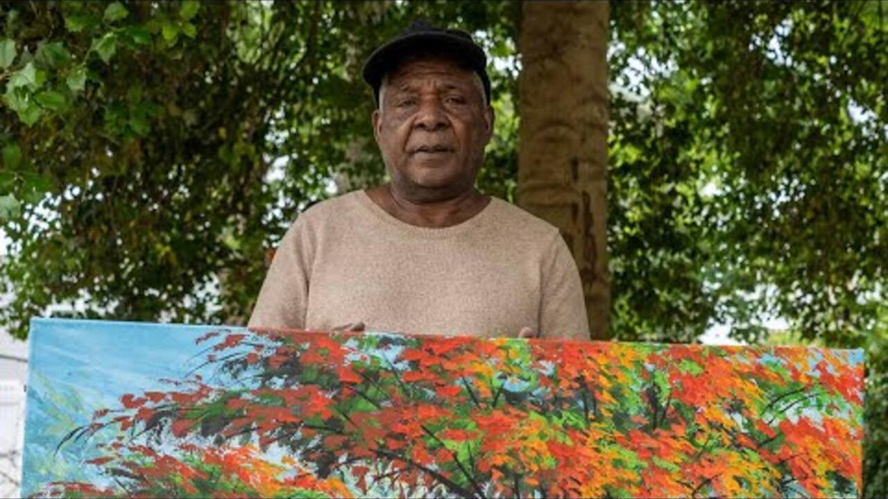 Muyambo Marcel Chishimba: Painter, Courageous Refugee | The IRC
