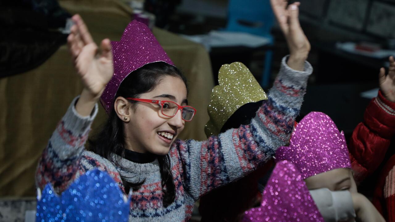 These photos of children in Syria enjoying a party will warm your heart ...