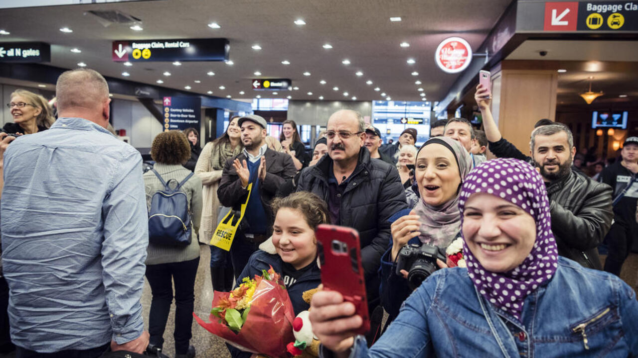 Syrian family reunited in Seattle | The IRC