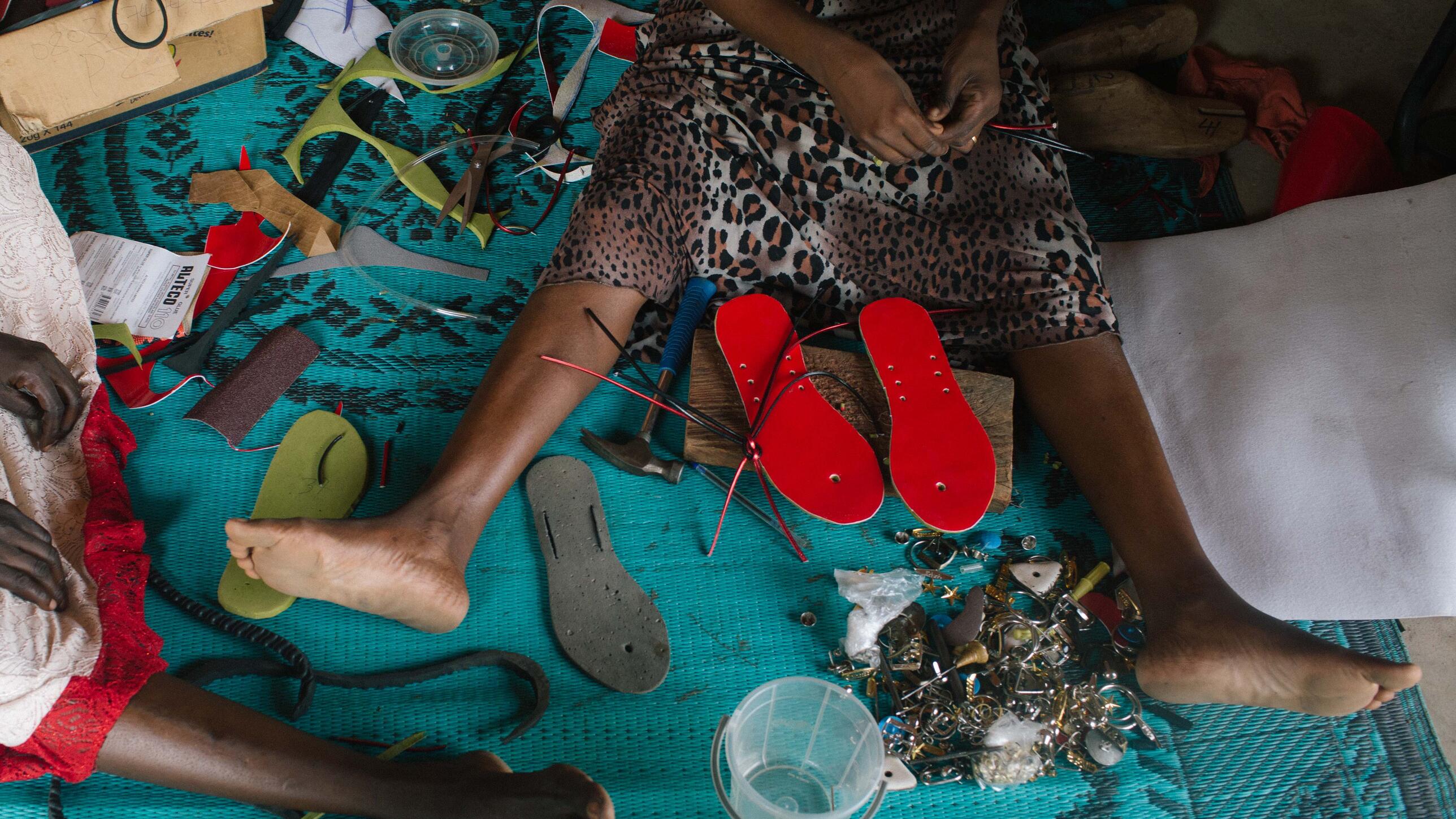 Meet Lydia: the shoemaker who creates new designs from her dreams | The IRC