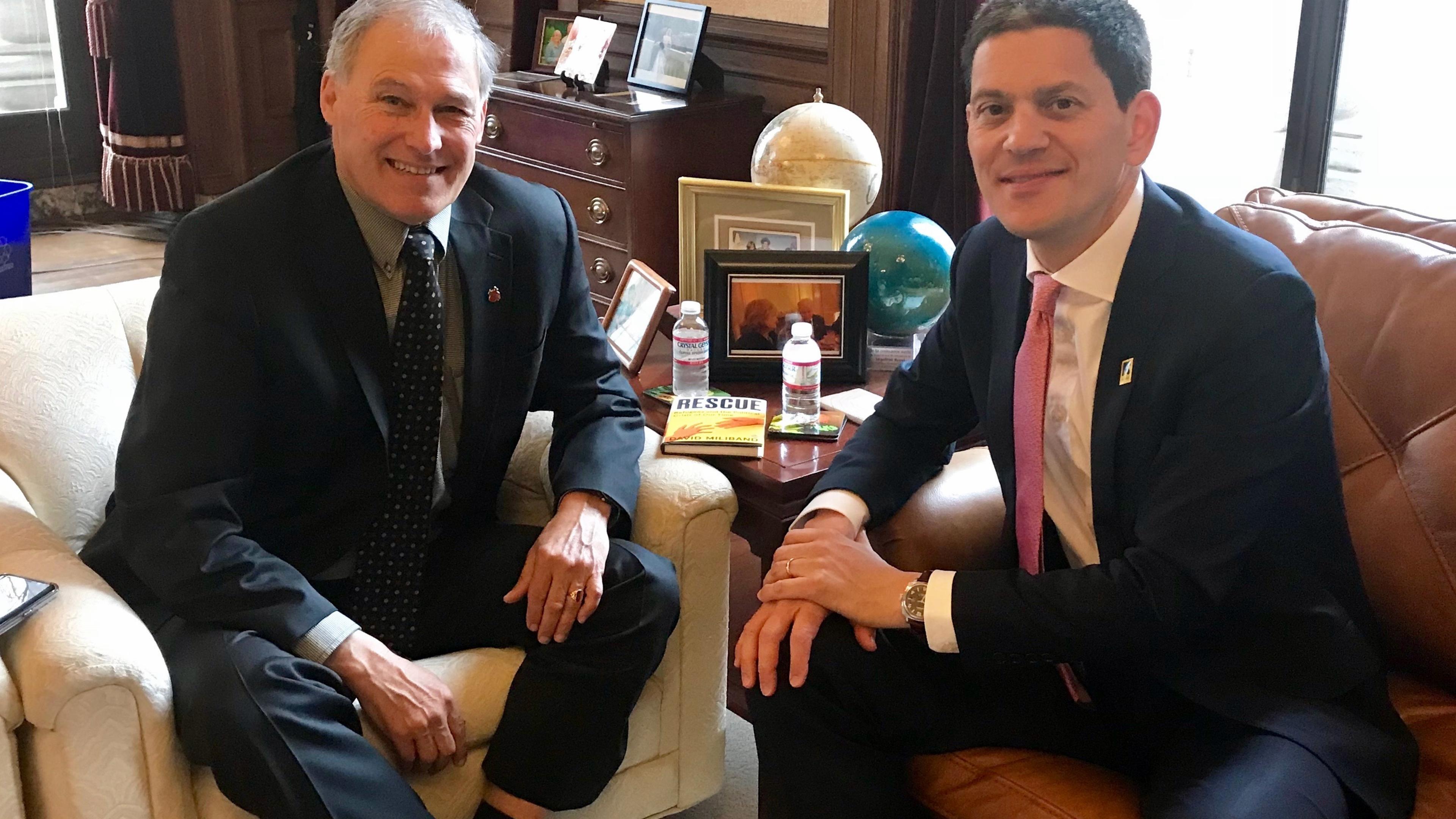 Washington welcomes IRC President David Miliband | International Rescue ...