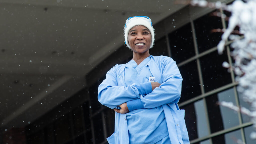 Dr. Anxhela: Refugee. Doctor. Essential Worker. | International Rescue ...